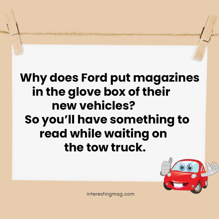 Ford Funnies: Hilarious Jokes and Puns about Ford Vehicles
