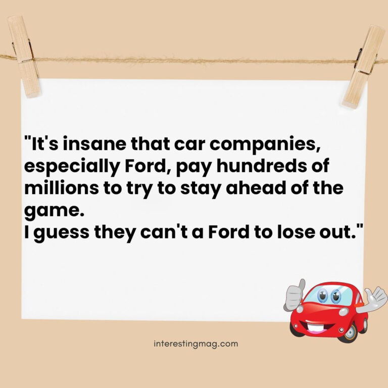 Ford Funnies: Hilarious Jokes and Puns about Ford Vehicles