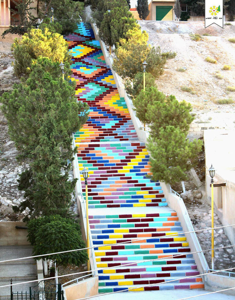 The Most Beautiful Stairs in the World: Transformed by Talented Street ...